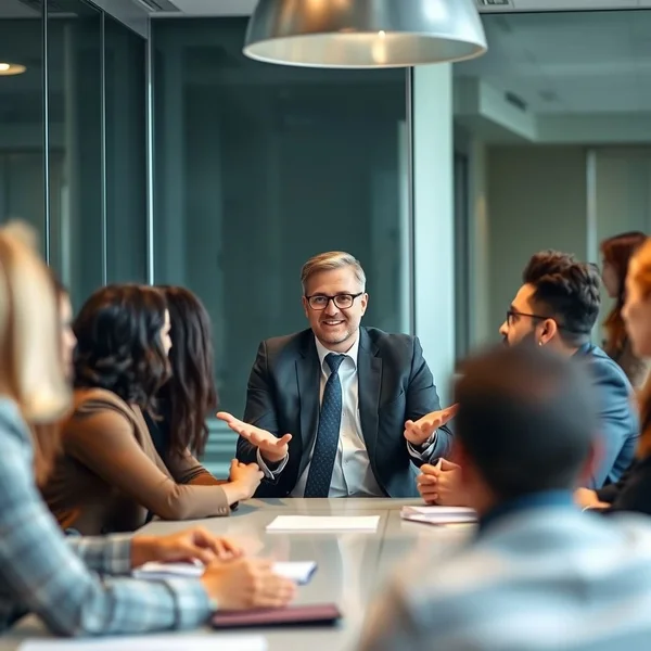 Comprender cómo Chair a meeting eficazmente en inglés