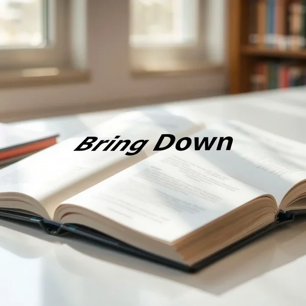 フレーズ動詞Bring downの意味と使い方を理解しよう！完全ガイド